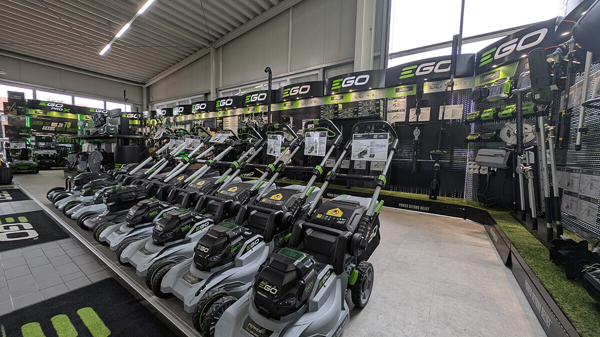 EGO eröffnet ersten Flagship-Store in Deutschland - DEGA GALABAU das Magazin für den Garten- und ...